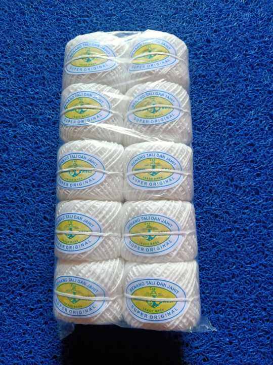 BENANG LAYANGAN/BOL/KATUN/TALI/JAHIT KASUR/BANGUNAN "CAP JANGKAR".WARNA ...