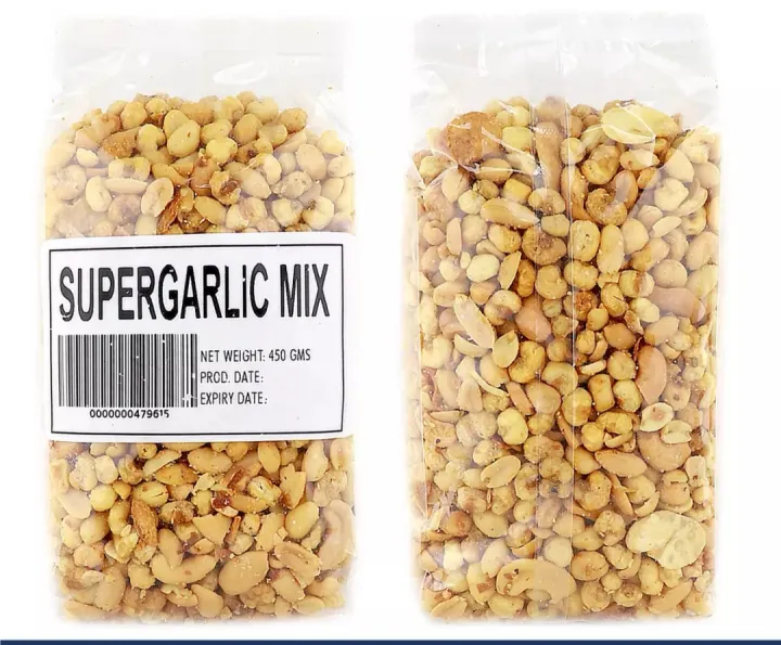Super garlic mixed nuts 450 g | Lazada PH