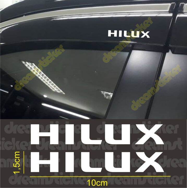 Cutting Sticker Talang Air Mobil Toyota Hilux Stiker Car | Lazada Indonesia