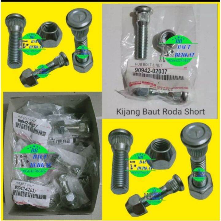 ISI 10 PCS baut roda kijang pendek avanza agya ayla xenoa rush sigra ...
