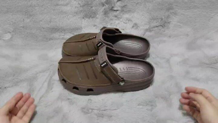 crocs 2nd generation men's half slippers, all rubber is more ...