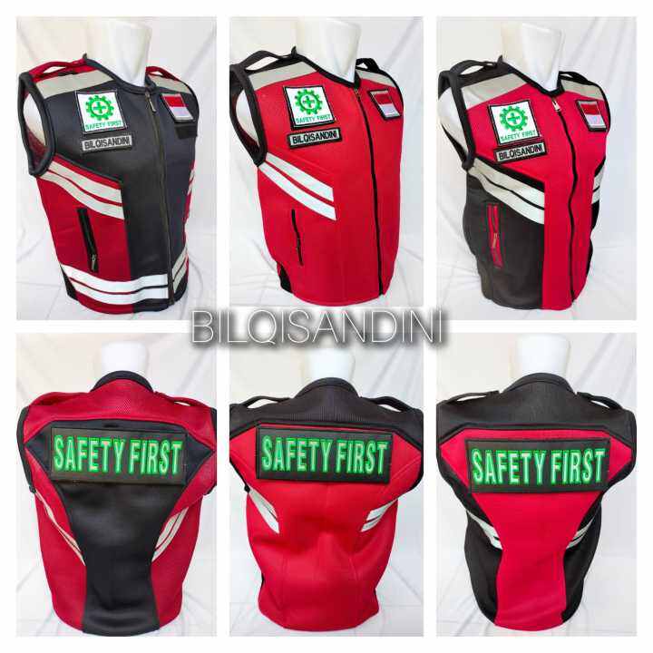 rompi safety/rompi k3/rompi proyek/rompi lapangan/rompi tebal | Lazada ...