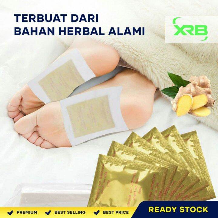 KOYO KAKI KINOKI GOLD DETOX FOOT PATCH PADS KOYO PENYERAP RACUN ALAT ...