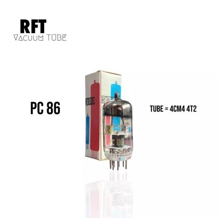 PC86 RFT TRIODE VACUUM UHF TUBE 4CM4 4T2 EC86 หลอดวิทยุ หลอดทีวี หลอด ...