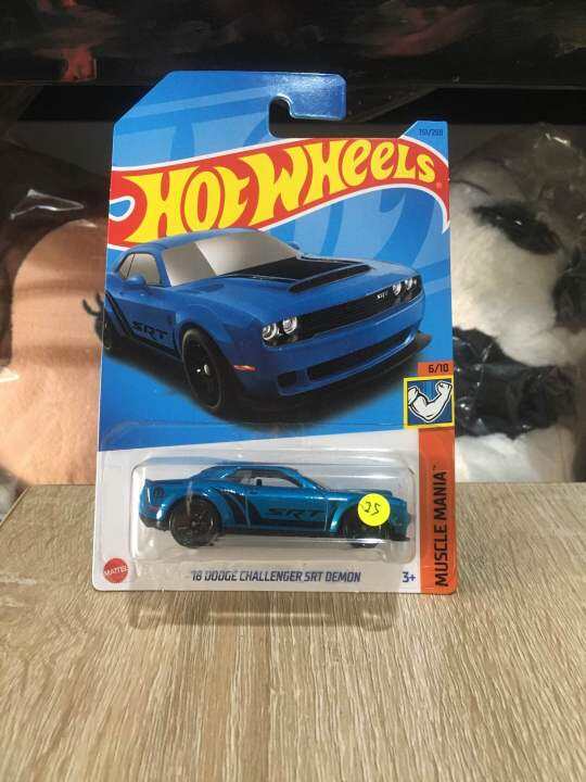 Hotwheels 18 Dodge Challenger Srt Demon Lazada Indonesia