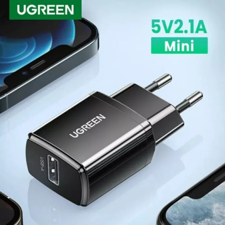 UGREEN Kepala Charger USB 5V 1A 10,5W for Android / Iphone Original | Lazada Indonesia