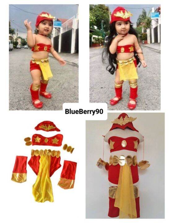 Darna Costume For Kids ActualPhotoIsPosted | Lazada PH