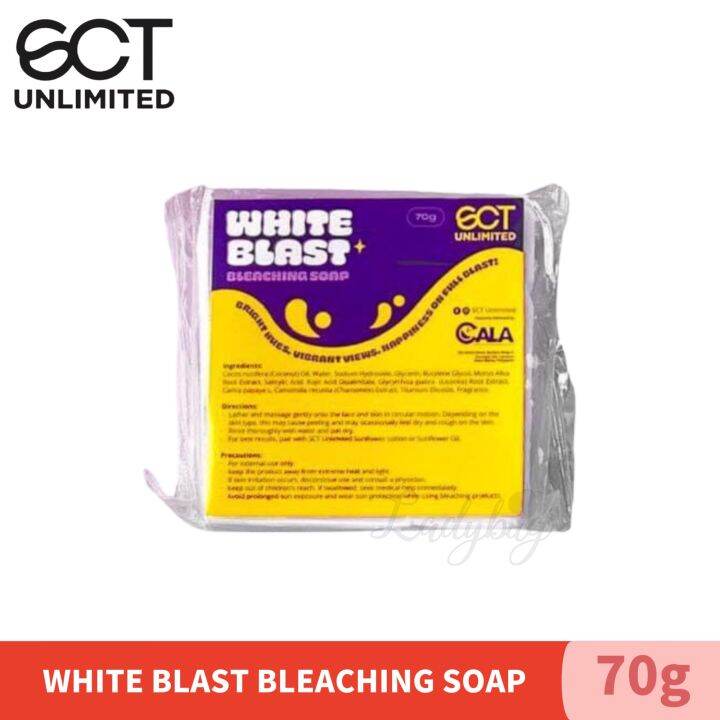 SCT Unlimited White Blast Bleaching Soap 70g | Lazada PH