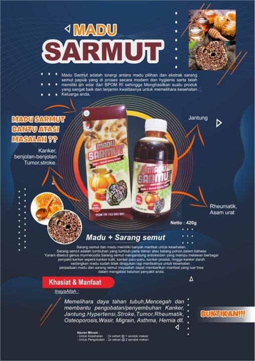 Madu SARMUT Madu Sarang Semut / Mencegah dan Membantu Pengobatan ...