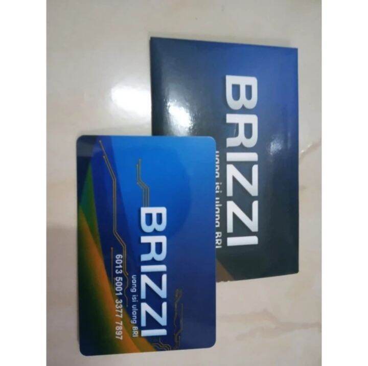 KARTU BRIZZI BRI EMONEY ORIGINAL TOL PARKIR BUSWAY MRT NFC | Lazada ...