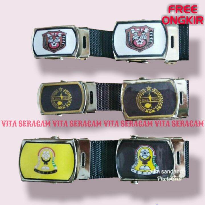 Sabuk Sekolah Sd Smp Smk Sma // Ikat Pinggang Seragam Sekolah Gesper ...