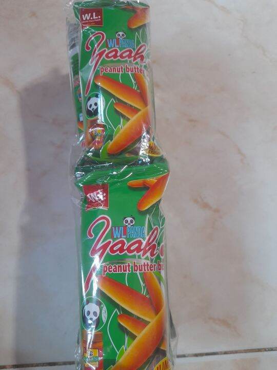 YAHOO PEANUT BUTTER BISCUIT | 20 PIECES PER PACK | Lazada PH