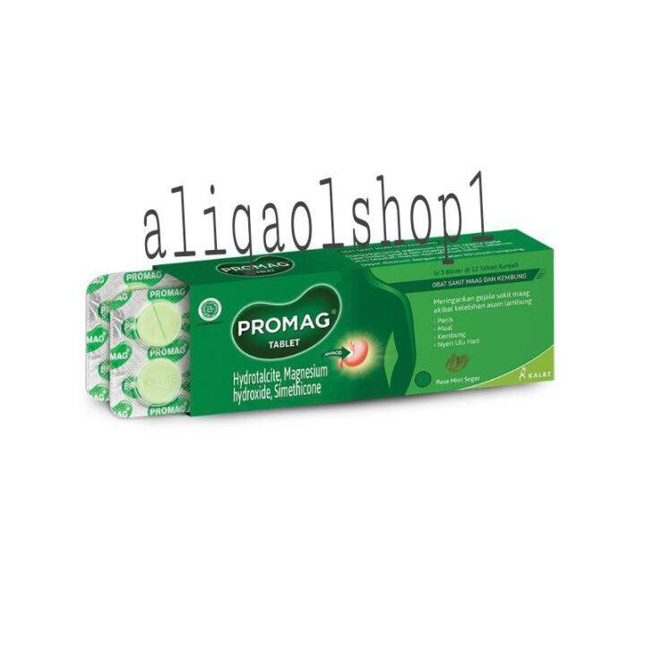 Promagh Tablet Obat Sakit Magh 1 Box Isi 3 Lembar | Lazada Indonesia