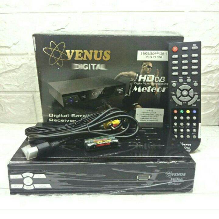 Receiver Parabola Venus METEOR HD | Lazada Indonesia