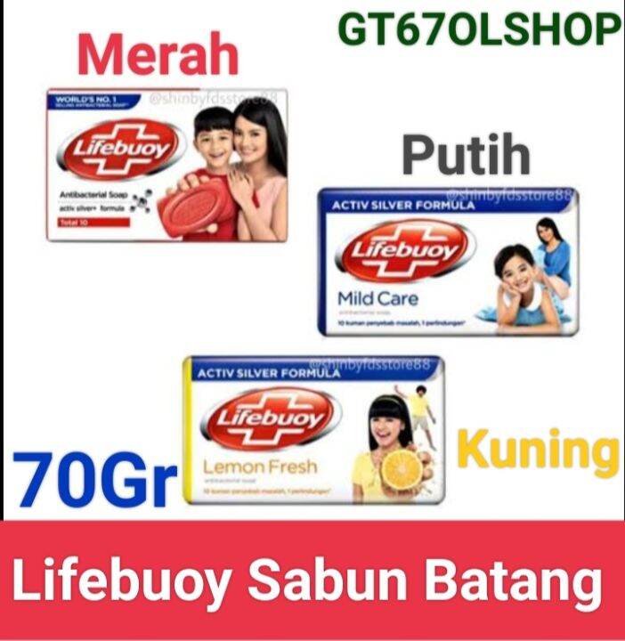 LIFEBUOY SABUN BATANG KEMASAN 70 GR.. | Lazada Indonesia