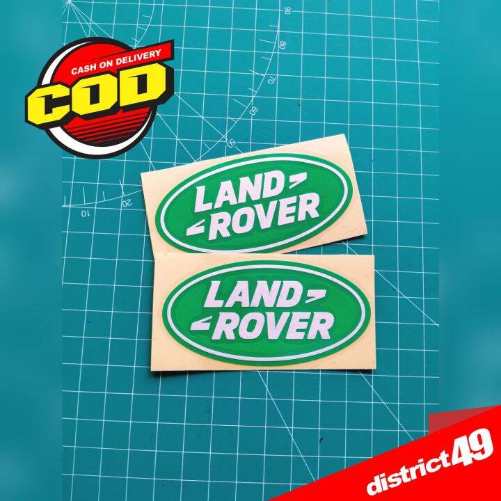 Cutting sticker Land Rover - Sticker Cutting Land Rover - Stiker land ...