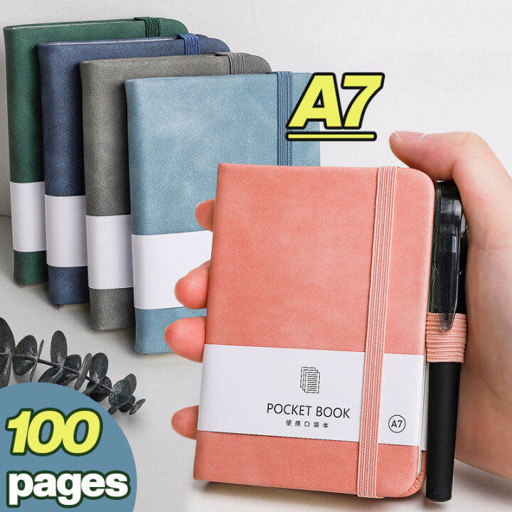 A7 notebook super thick Notepad soft leather simple college students ...
