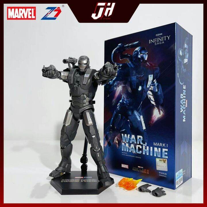 War Machine Mark 1 Action Figures / ZD Toys Ironman 2 War Machine ...