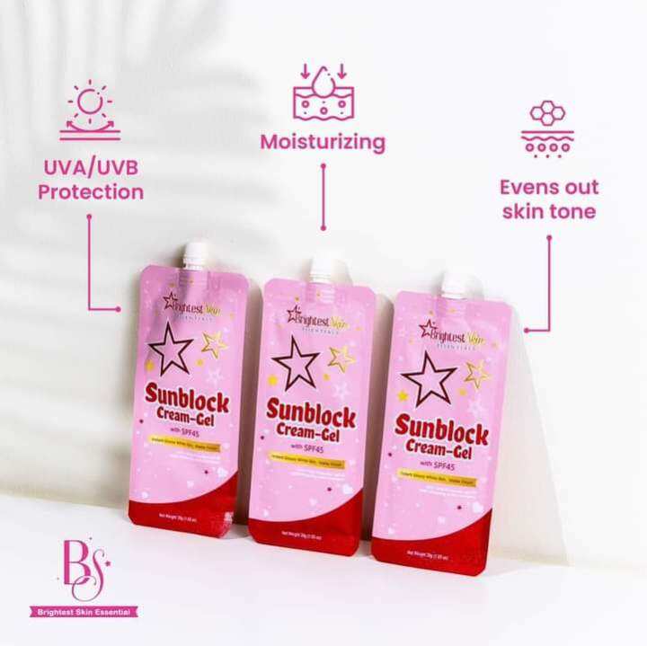 brightest skin sunblock cream gel | Lazada PH