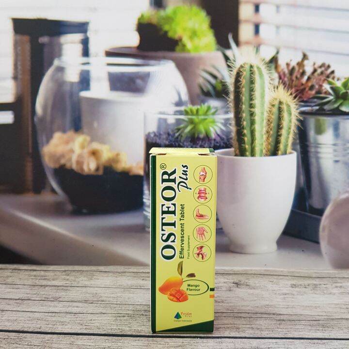 Osteor Plus Box 10 Tablet Effervescent - Suplemen Memelihara Kesehatan ...