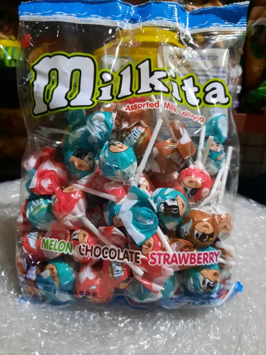 Milkita assorted milk lollipop(50pcs) | Lazada PH