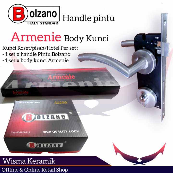 kunci pintu Pisah, roset, kunci pintu hotel, stainless full set ...
