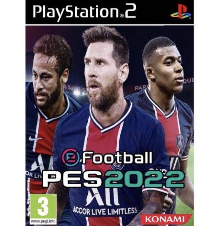 แผ่นเกมส์ PES 2022 Ps2. 🔥สกรีนปก DVD สวยๆ🔥 | Lazada.co.th