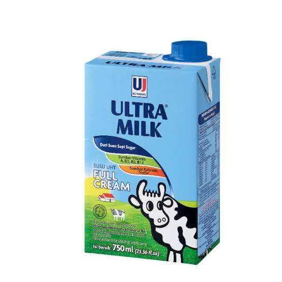 susu ultra uht full cream 750ml | Lazada Indonesia