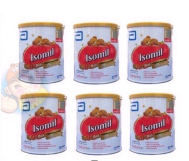 Isomil ไอโซมิล สำหรับแรกเกิด -1 ปี สูตร1 ขนาด 400 กรัม แพค 6 กป. ...