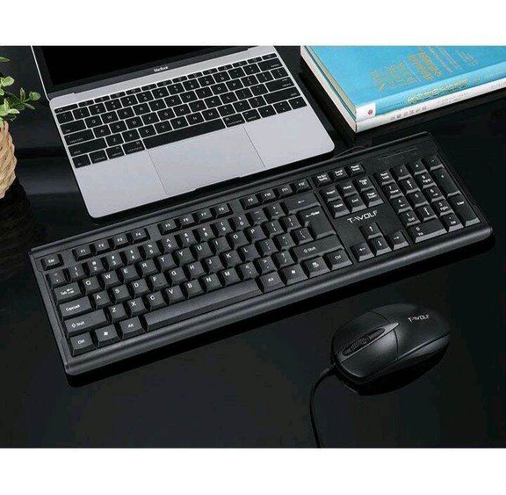 T-WOLF TF500 Office Basic mouse and keyboard combo | Lazada PH