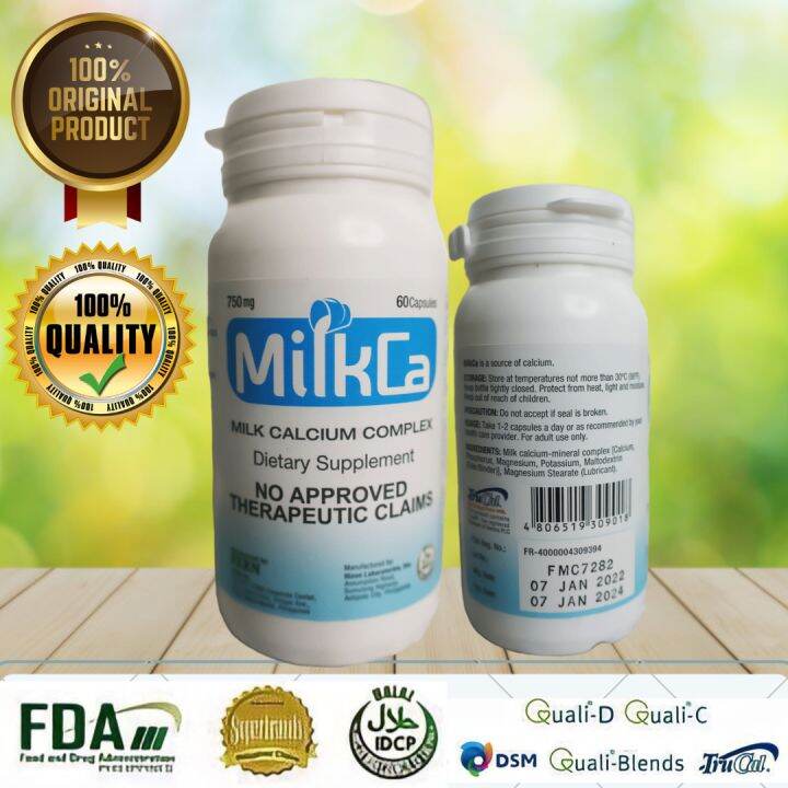 [Original] MilkCa Milk Calcium Complex (750mg) | Lazada PH