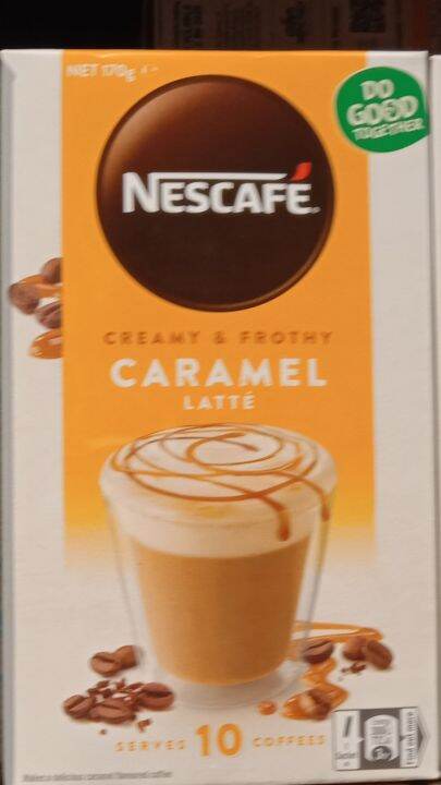 Nescafe Caramel Latte 10S 170g | Lazada