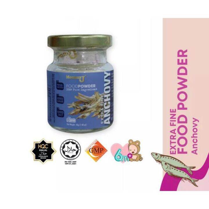 MommyJ Extra Fine Anchovy Powder 6m+ (40g) | Lazada