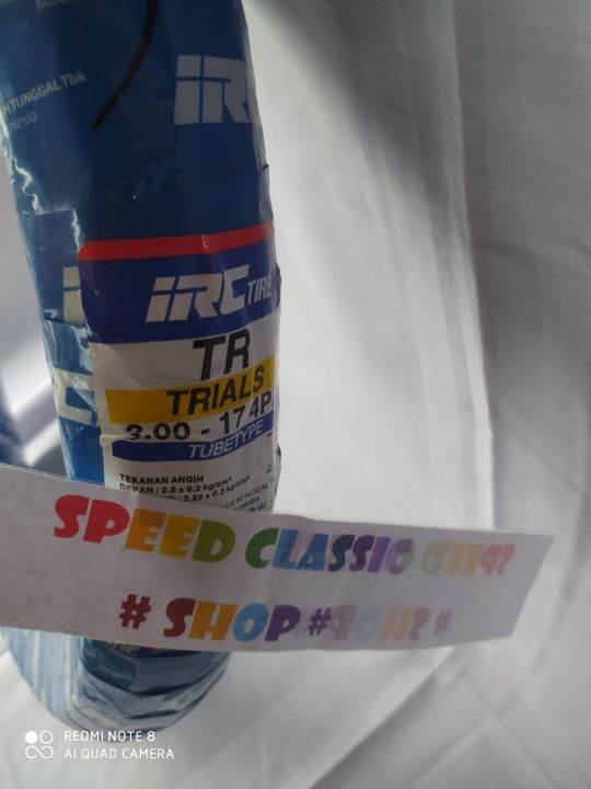 BAN IRC TR BAN LUAR MOTOR SEMI TRAIL BAN TAHU HONDA TRAIL JADUL ...