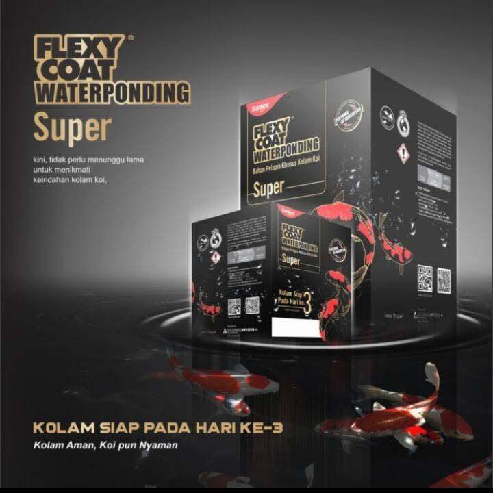 Cat Kolam Ikan Koi Flexycoat Super 10kg | Lazada Indonesia