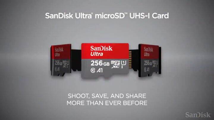 Sandisk Ultra Micro SDCard 512GB 256GB 128GB 64GB 32GB Class10 A1 เมมโมรี่การ์ด โทรศัพท์ มือถือ ...
