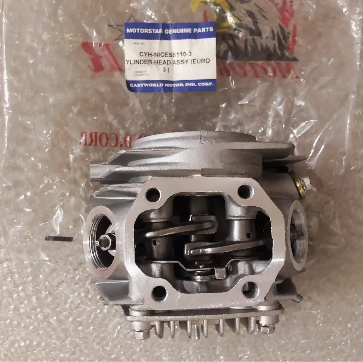 SAPP110/NICESS110 NEW CYLINDER HEAD ASSY MOTORSTAR | Lazada PH
