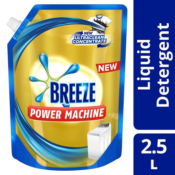 Breeze Powermachine with Ultraclean Concentrate Liquid Detergent 2.5 ...