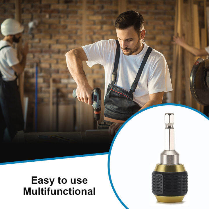 Quick Coupling Hexagonal Handle Hex Change Chuck Driver Bit Holder ...