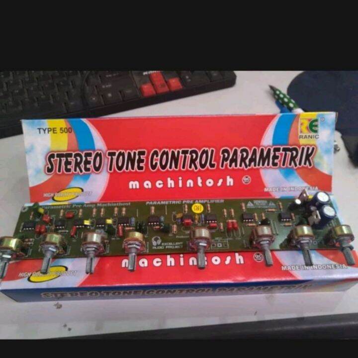kit Rangkaian parametric equalizer stereo membutuhkan Trafo 2A 18volt ...
