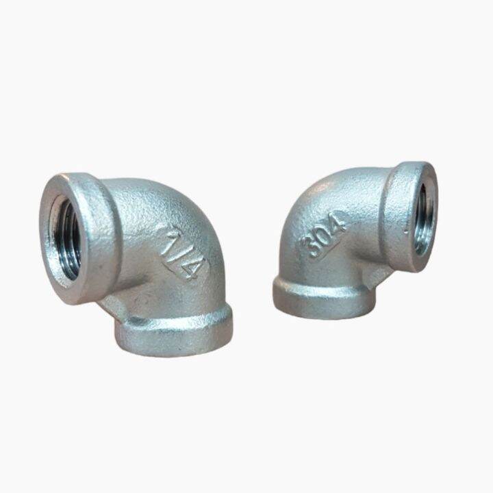 ELBOW SS 304 / KNIE DRAT DALAM STAINLESS UKURAN 1/4" (INCH) | Lazada ...