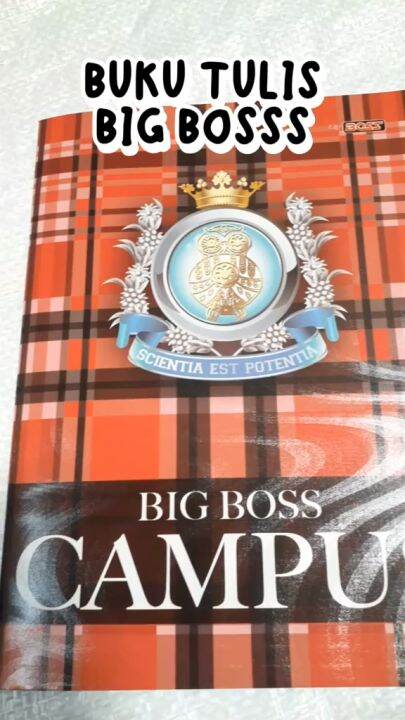 Buku Tulis Big Boss 50 Lembar Pak isi 10 Buku | Lazada Indonesia