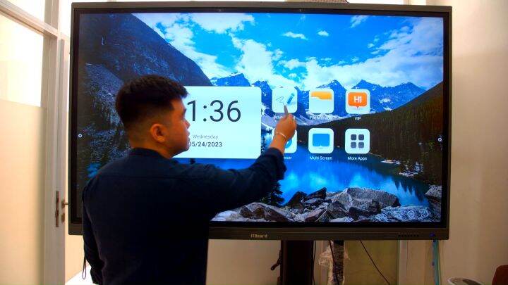 iTBoard Interactive Flat Panel Display 75 Inch Smart Board Interaktif ...