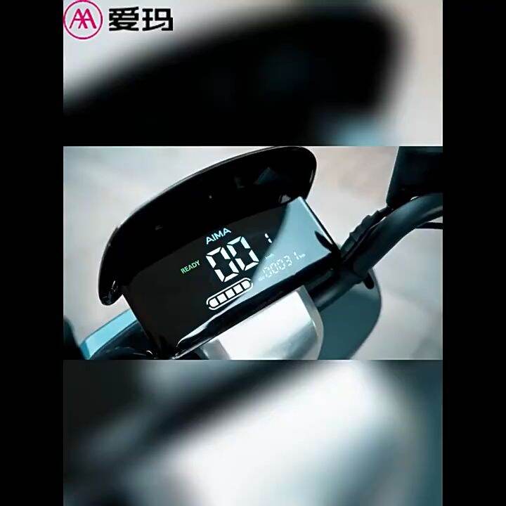 AIMA มอไซค์ไฟฟ้า2023 มอเตอร์500W 60V20AH รถมอเตอร์ไซค์ไฟฟ้า รถจักรยานไฟฟ้าระดับพรีเมียม electric ...