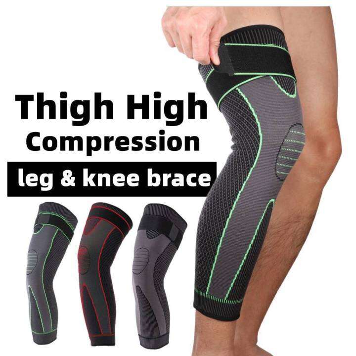 1 PC Knee Pads Sports Support Kneepad Long Knee Sleeves Guard ...