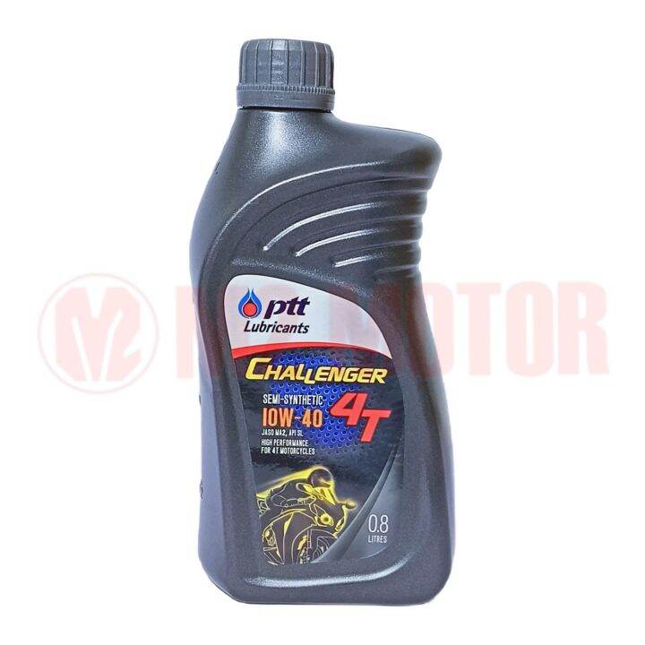 OLI PTT 4T 10W-40 CHALLENGER SEMI SYNTHETIC 0,8 LITER | Lazada Indonesia