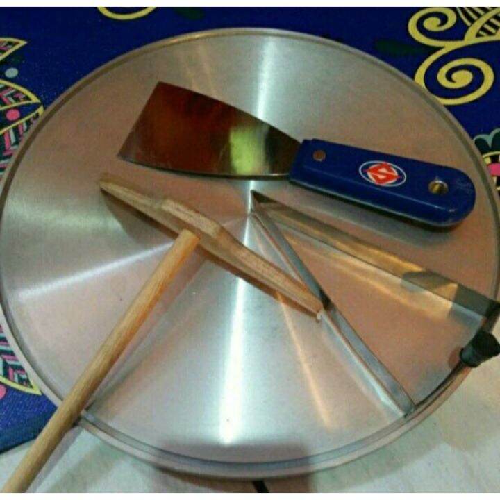 Wajan Crepes semi otomatis 30cm lengkap | Lazada Indonesia
