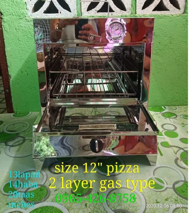 oven 2 layers size 12" with stove pure stainless | Lazada PH
