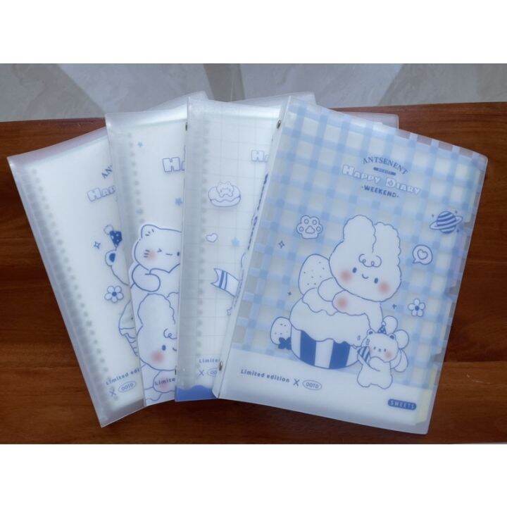 Map Binder B5 Wengu Transparant Gambar Karakter Lucu Bonus Isi Kertas ...
