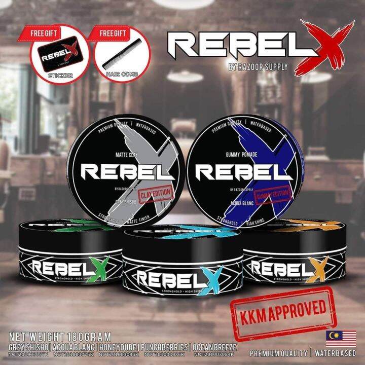 REBEL X POMADE ORIGINAL | Lazada